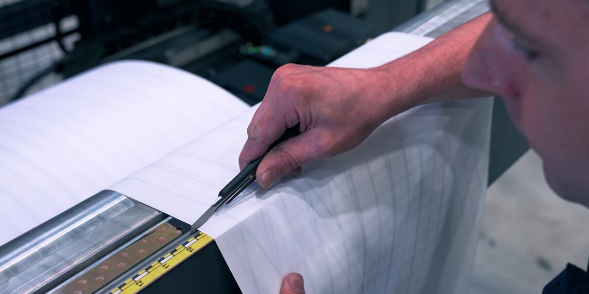 Splice Preparation Contiweb CD-N Non-Stop Unwinder | Contiweb BV